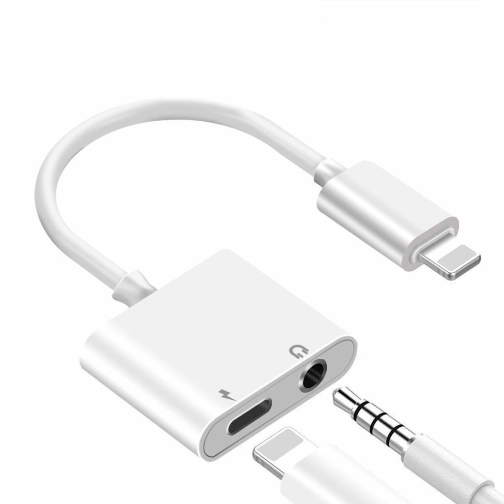 Iphone Lightning to 3.5mm Audio Splitter
